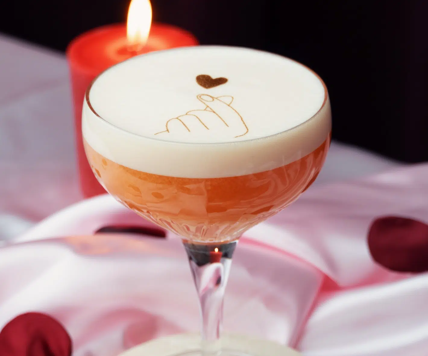Receta de cóctel - San Valentín morado - Sicoly