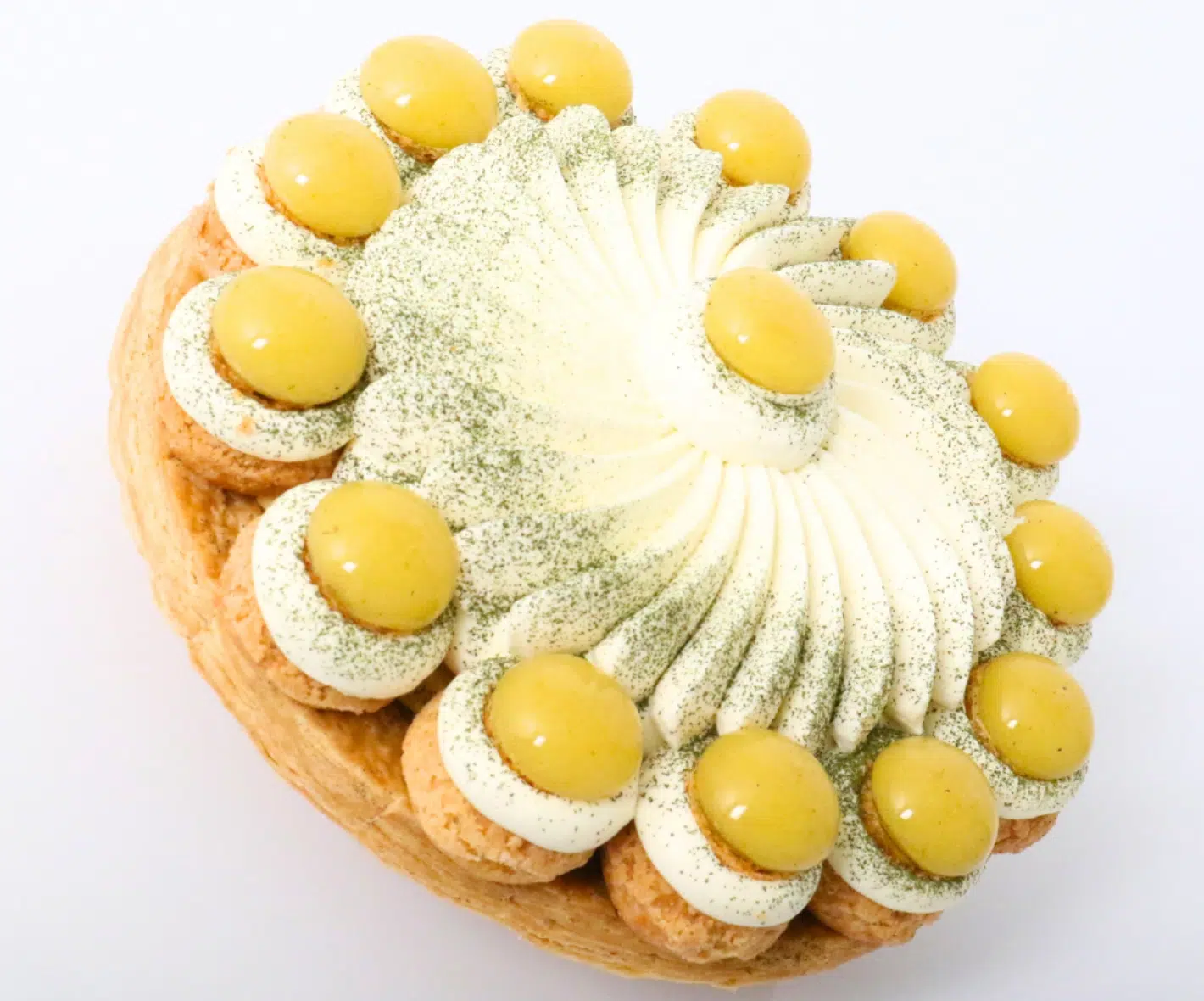 Pie Recipe - Saint-Honoré pineapple verbena - Sicoly