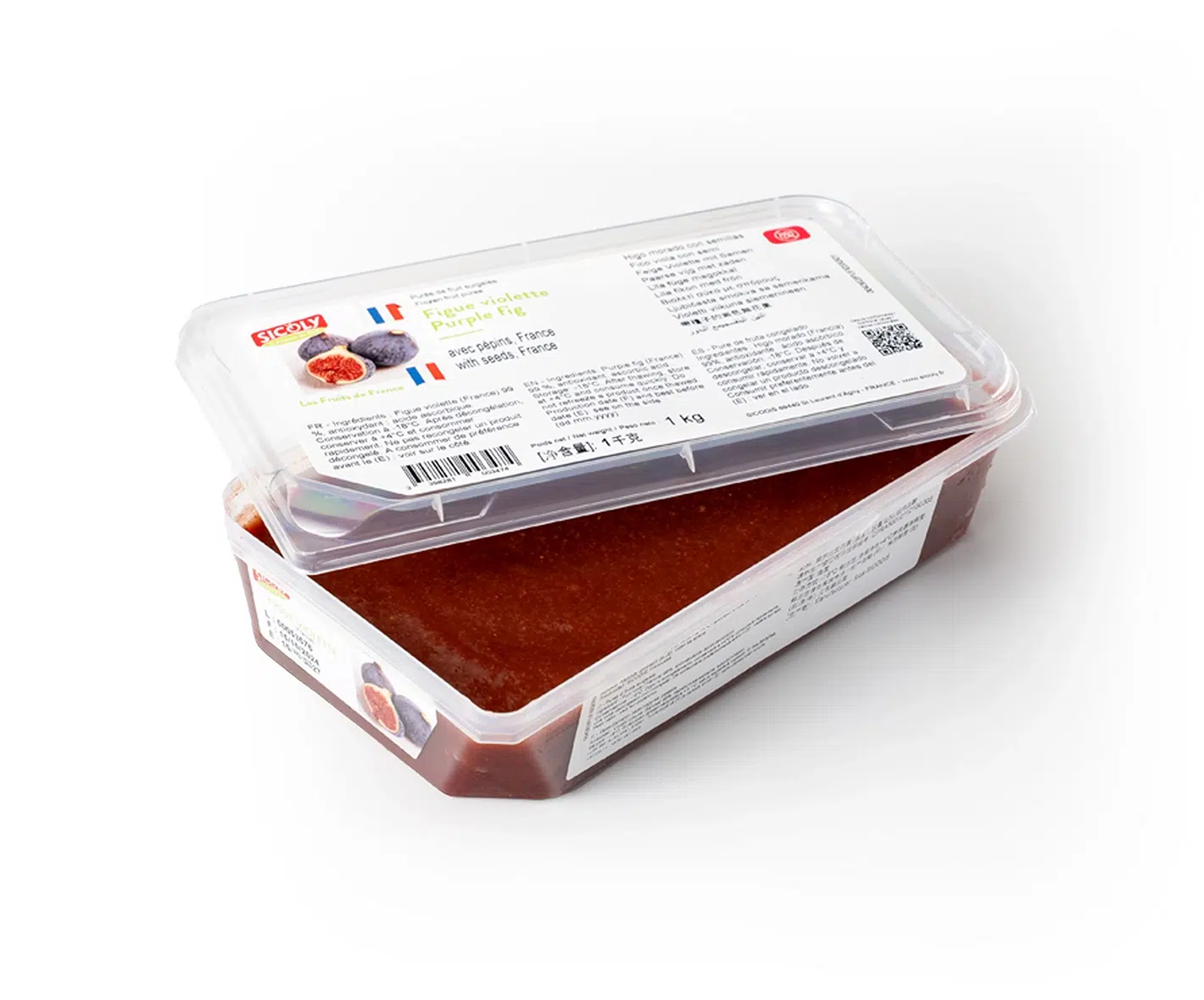 French Purple Fig - Frozen Fruit Puree - Sicoly