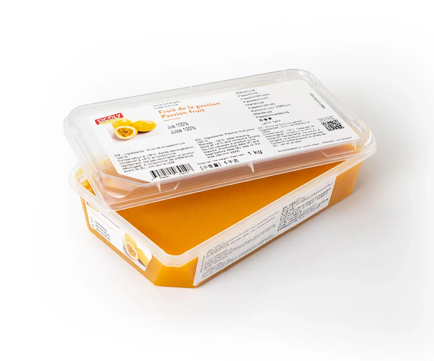 Fruit de la passion jaune - Purée de fruit surgelée - Sicoly