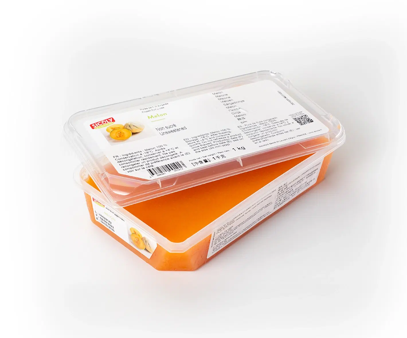 Melon - Purée de fruit surgelée - Sicoly